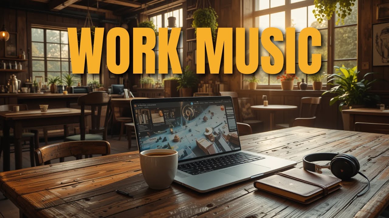 WORK MUSIC 🎵 Boost Your Productivity | Focus and Work Music Playlist ...