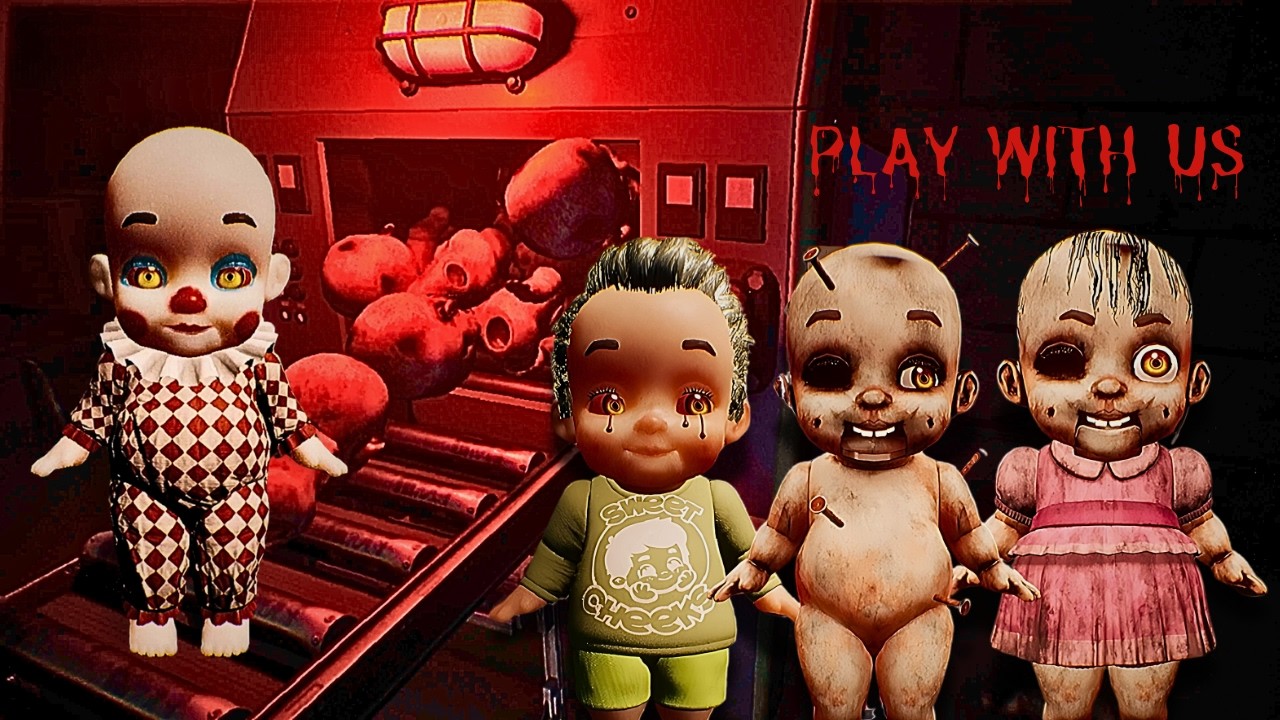 I WORKED AT A HAUNTED DOLL FACTORY - DOLLMARE FULL GAMEPLAY WALKTHROUGH ...