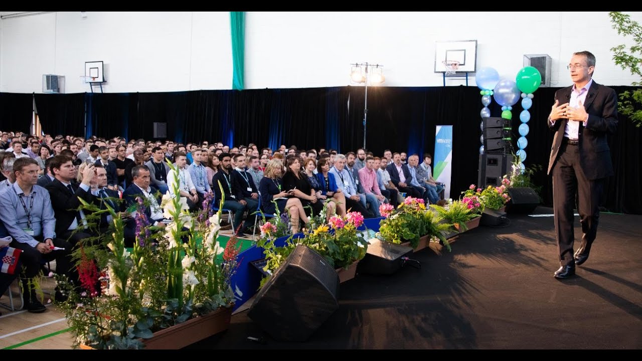 VMware Cork welcomes CEO Pat Gelsinger - YouTube