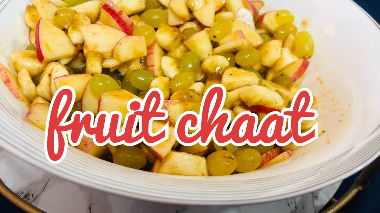 Fruit Chaat Recipe ||Quick And Easy Fruit Chaat Recipe by Zams kitchen ...