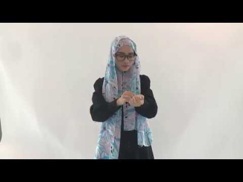 Tutorial Shawl Simple With Glasses (4 style)