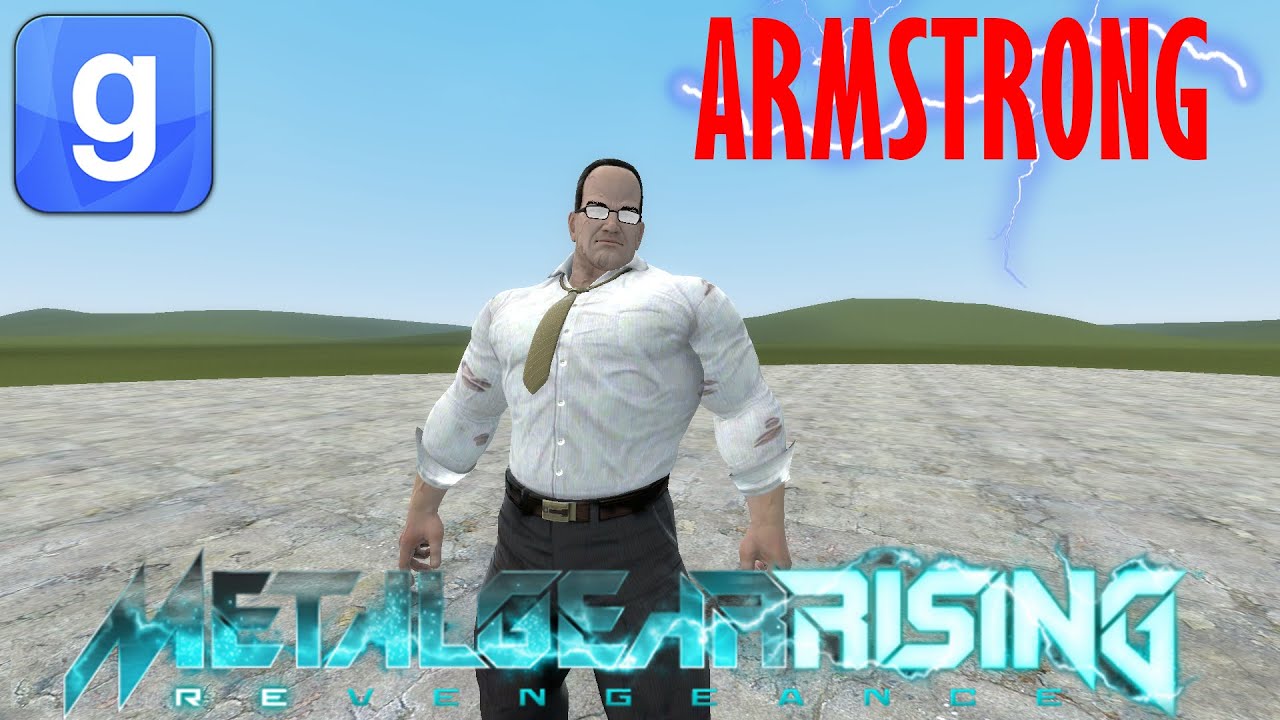 Garry's mod - SENATOR ARMSTRONG - NPC - ( Metal Gear Rising Revengeance ...