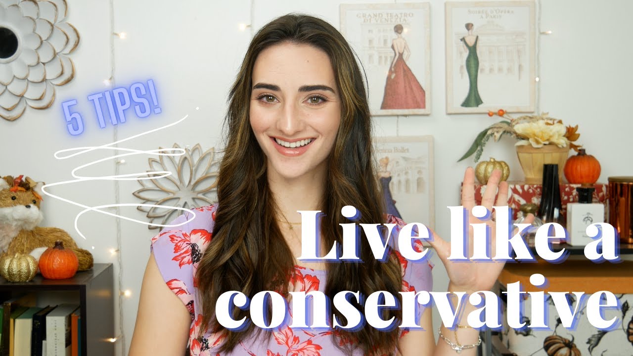 5 PRACTICAL Tips To Live A More CONSERVATIVE Life || Practical advice ...