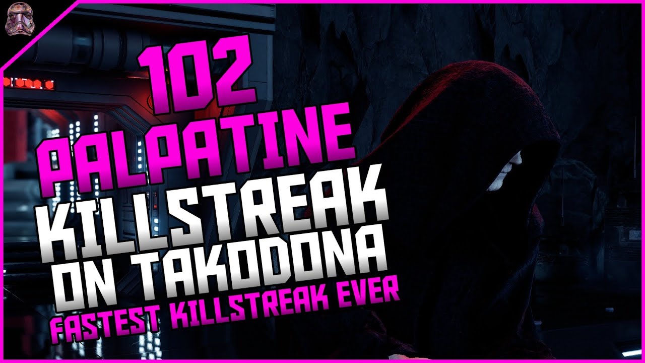 Star Wars Battlefront II Fastest 100+ Killstreak Ever (7:21) - 102 ...