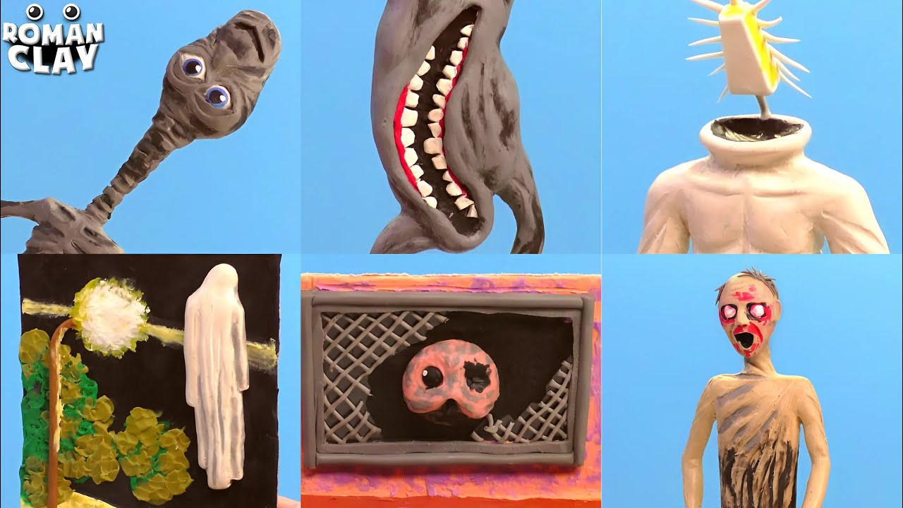 NEW Trevor Henderson Creatures with Clay 😬 Smile With Me, The Light ...