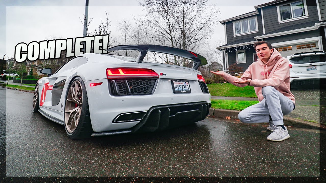 My Audi R8 is COMPLETE! - YouTube