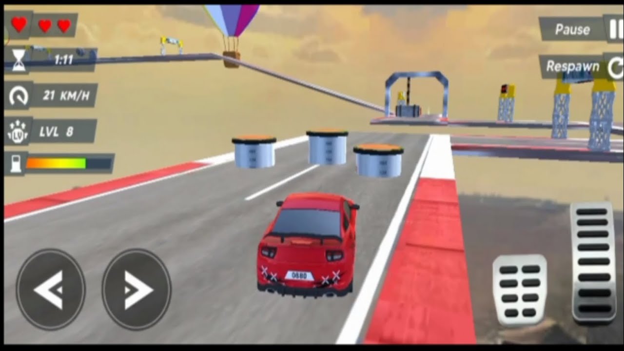 very hard car driving😨😯| impossible car tracks drive 3d😱|| - YouTube