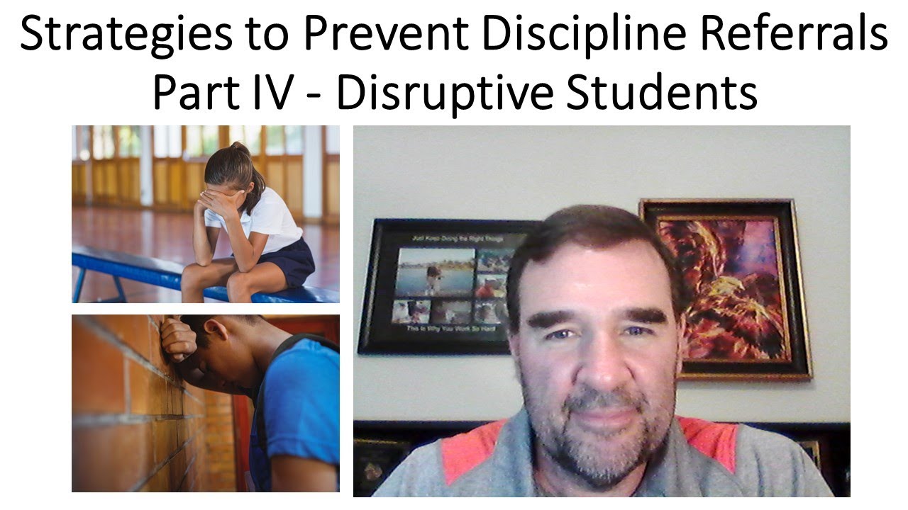 Strategies to Prevent Discipline Referrals Part IV - Classroom ...