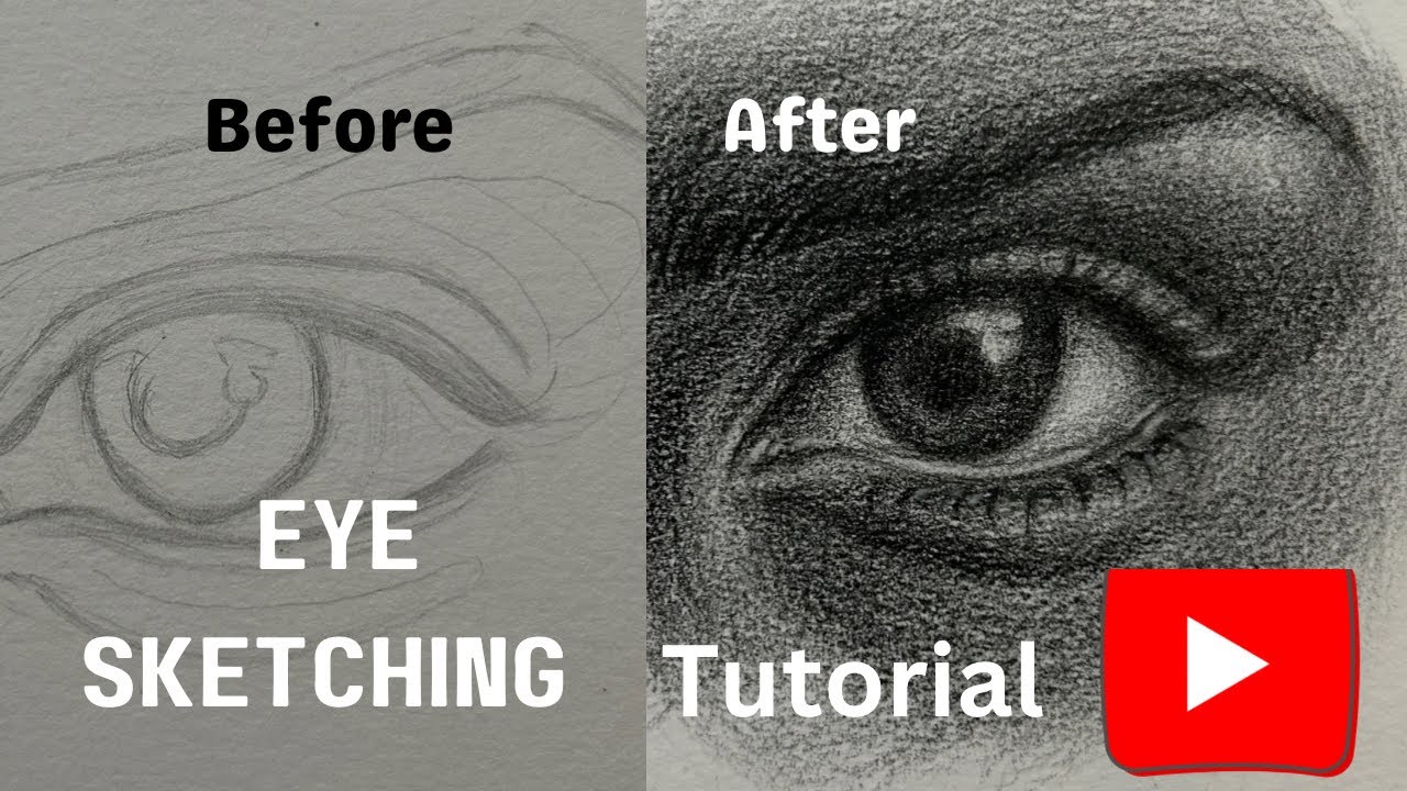 Eye sketching tutorial | Ganesh Shimpi | - YouTube