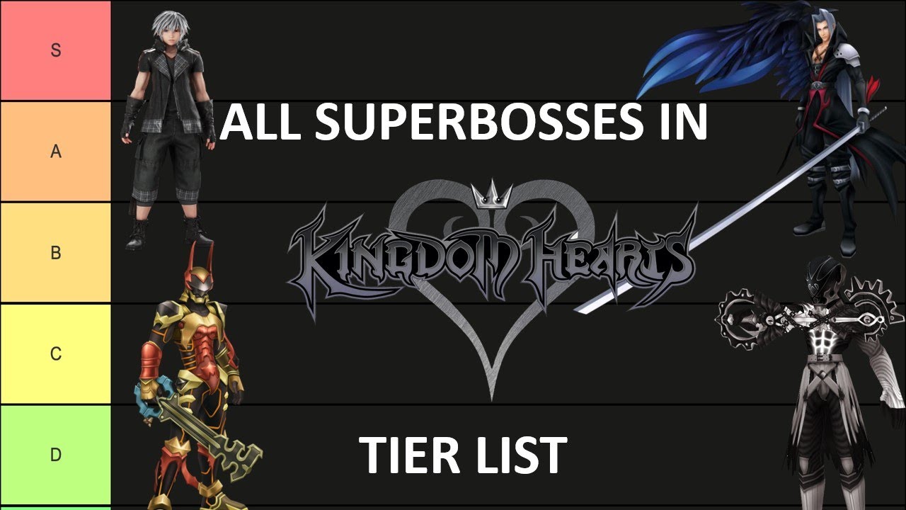 All Super Bosses in Kingdom Hearts TIER LIST - YouTube