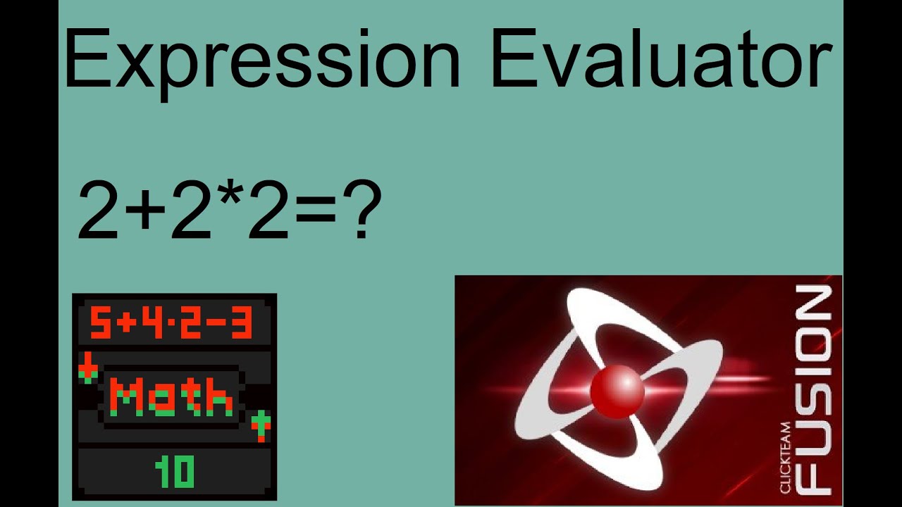 Clickteam Fusion 2.5 / MMF2 - Expression Evaluator without any extension! - YouTube