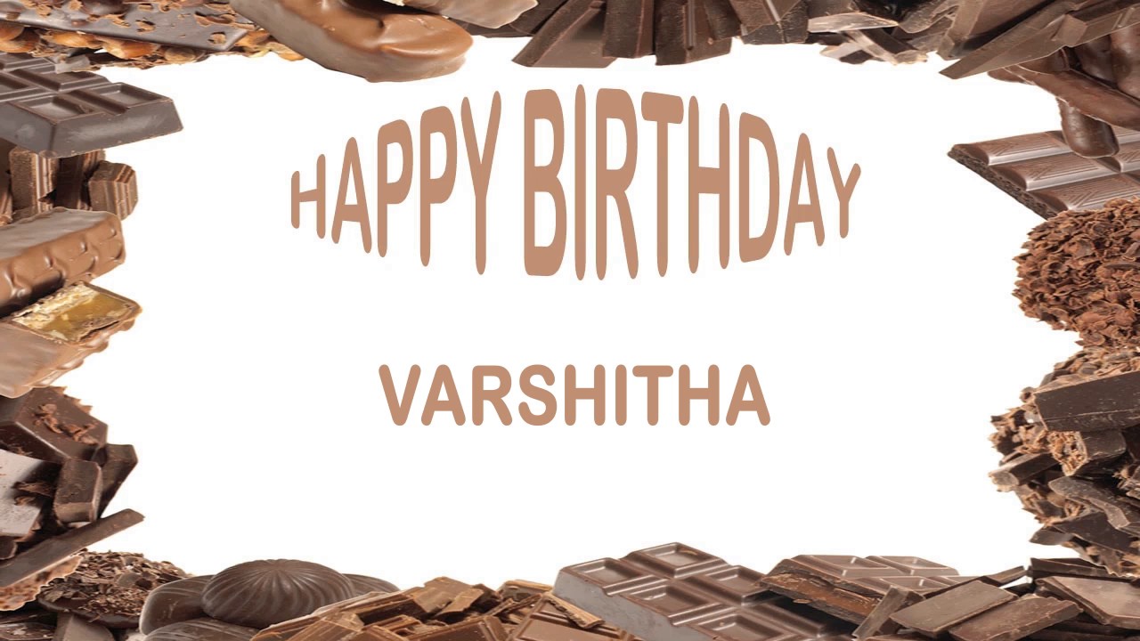Varshitha Birthday Postcards & Postales - YouTube