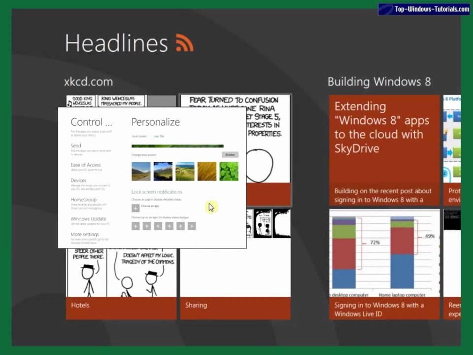 Windows 8 developer preview - YouTube