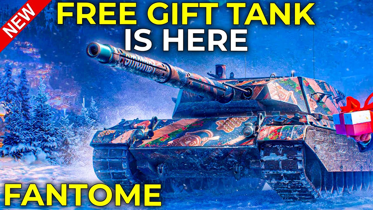 Our Free *GIFT* Tank has Arrived | World of Tanks Fantome - YouTube