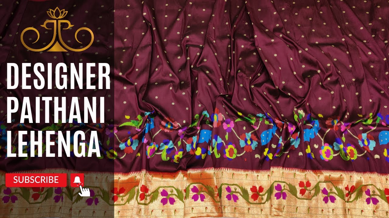 PAITHANI LEHENGA | DESIGNER GHAGRA | BRIDE WEAR | 📞 904 911 9111 | PURE ...