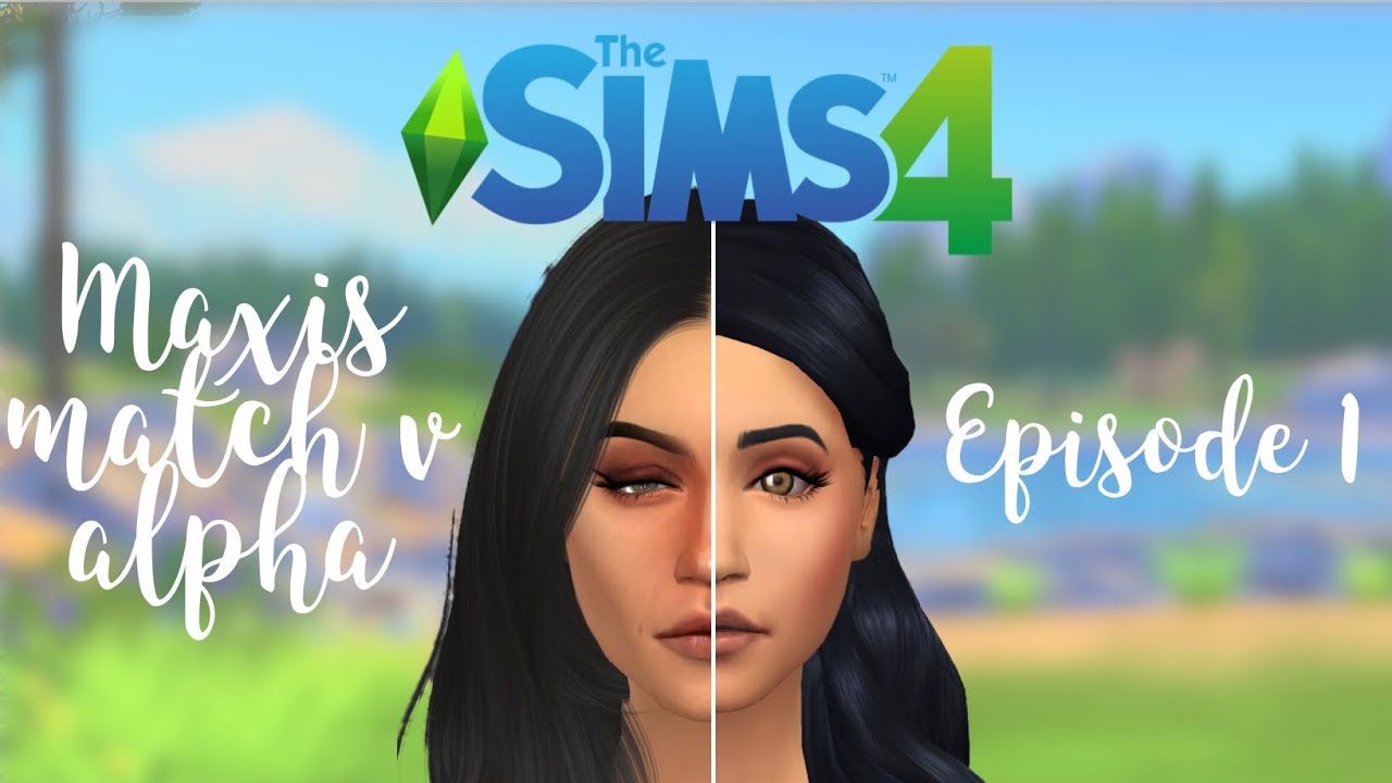 Maxis match v alpha #1 |silentsimmer - YouTube