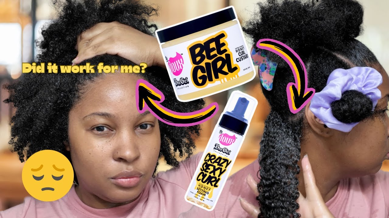 I tried The Doux Bee Girl Collection on my type 4 hair, and its ...