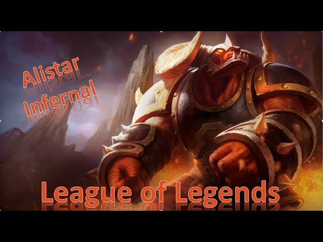 Infernal Alistar Wallpaper League Of Legends HD 4K Wallpaper PC