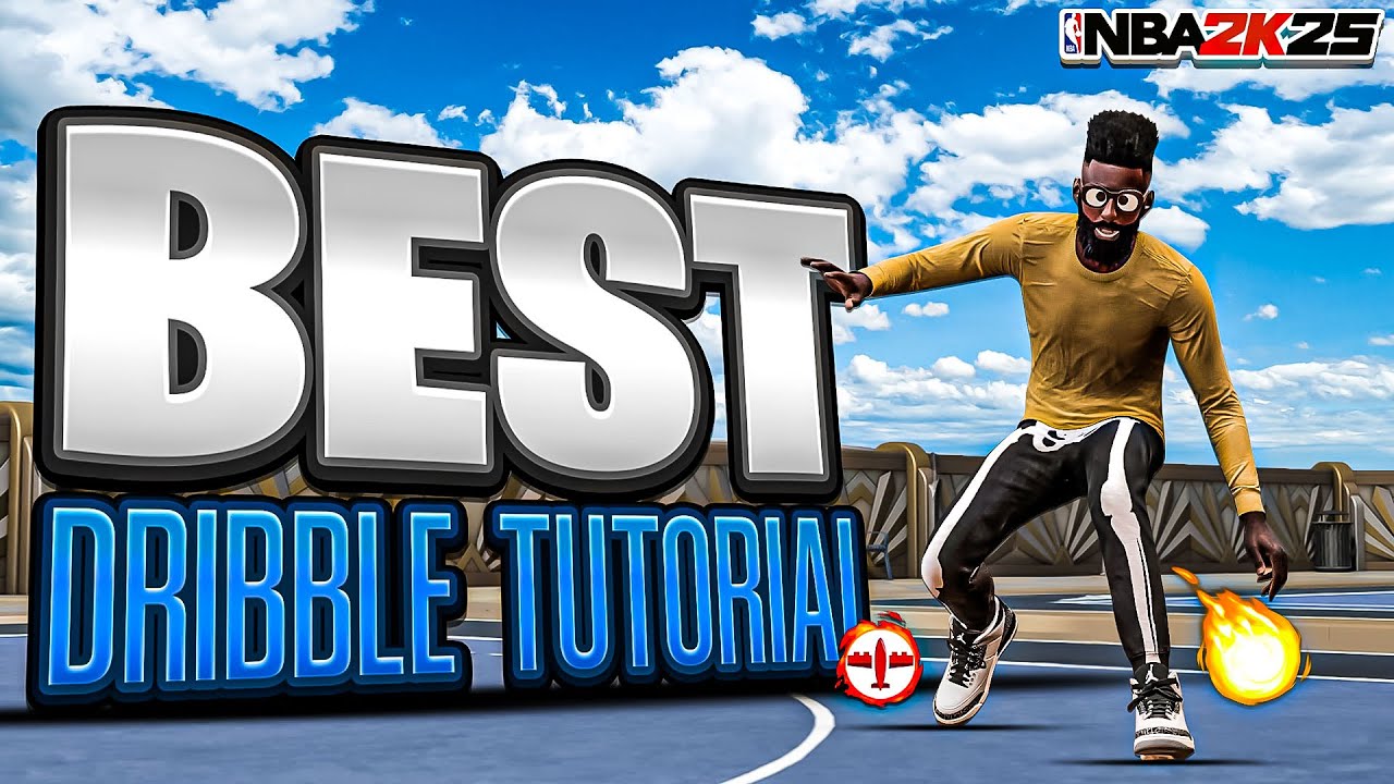 7ft DRIBBLE TUTORIAL NBA 2K25 - HOW TO DRIBBLE ON A BIG BUILD ...