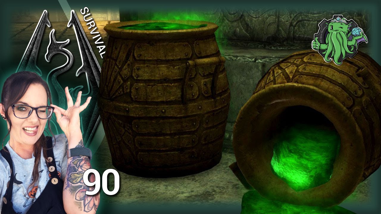 Skyrim Survival: Argonian Mage - Part 90 - The Afflicted & Bringing ...