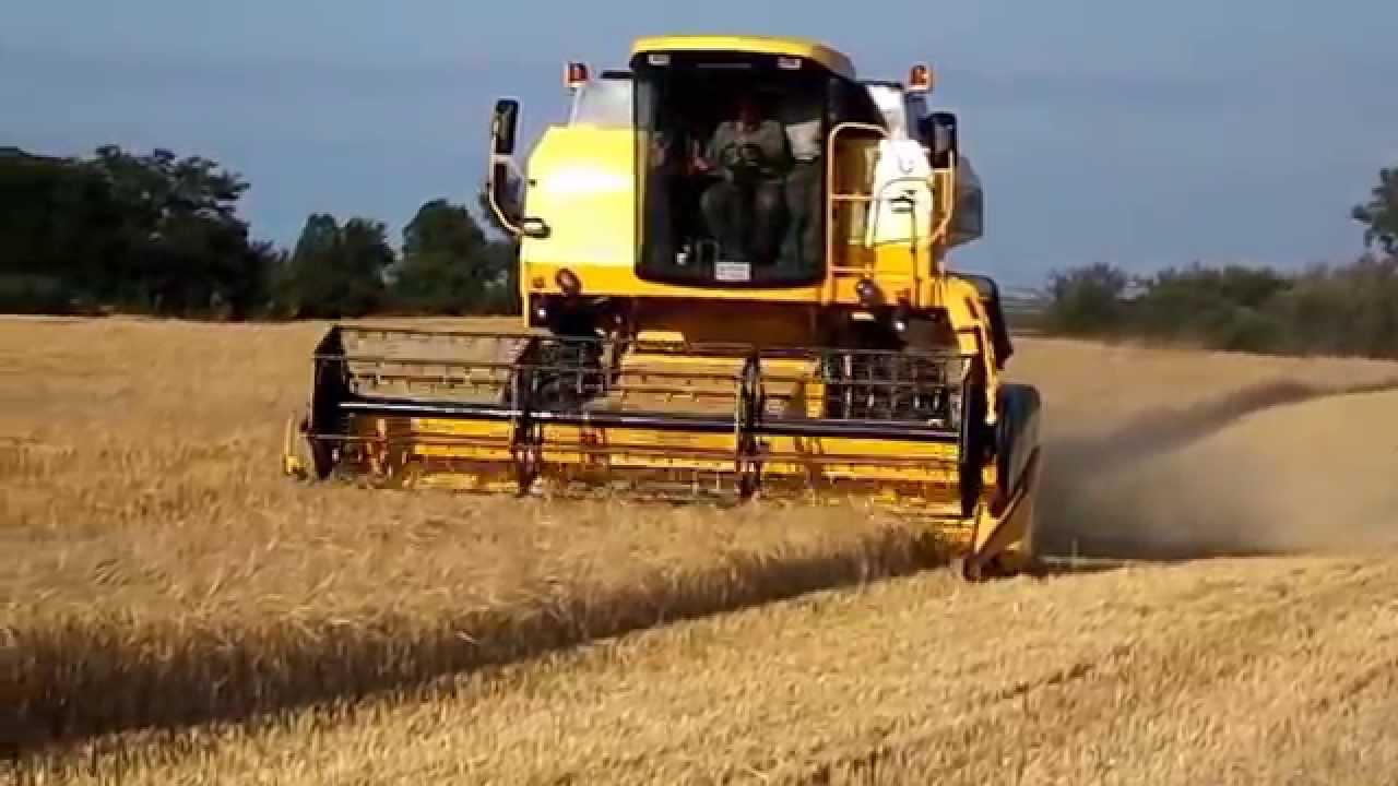 New holland TC 56 - YouTube