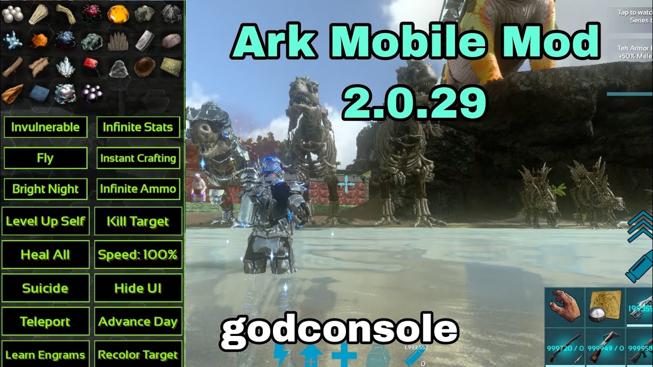 Cách Tải ARK Survival Evolved Mobile Mod Apk 2.0.29 Full Amber ...