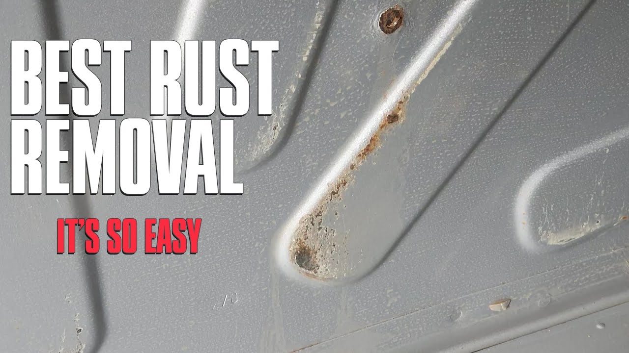 How to Remove Rust from Your Camper Van | Easy DIY Van Conversion Prep ...