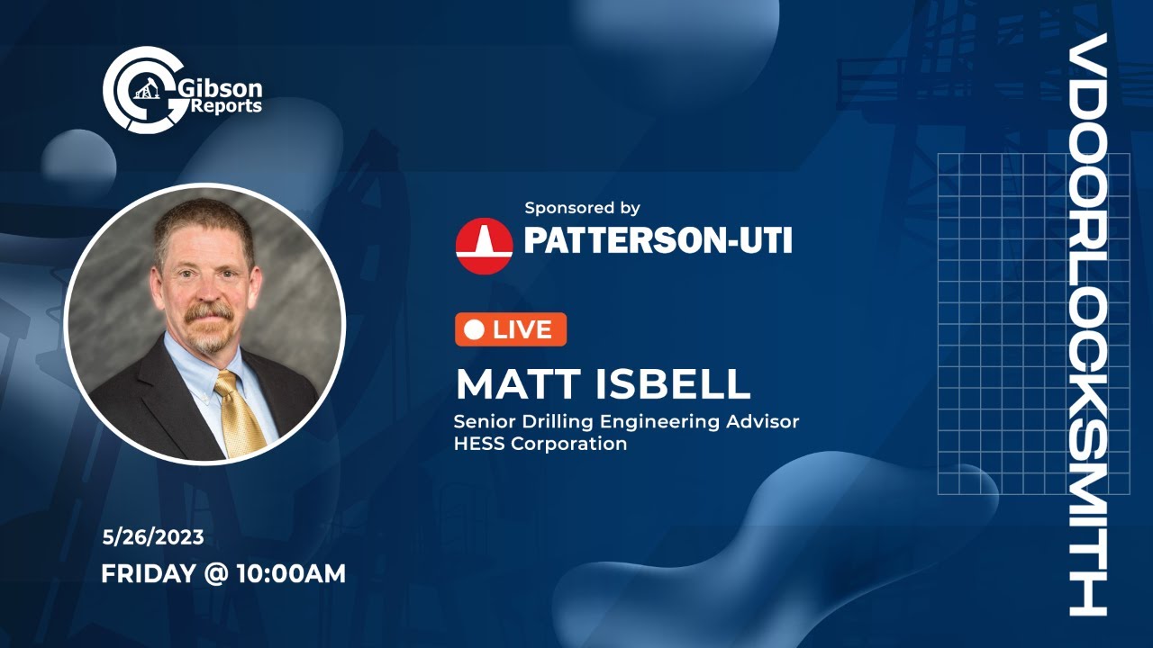 #Vdoorlocksmith Show with Matt Isbell, Senior Drilling Engineering ...