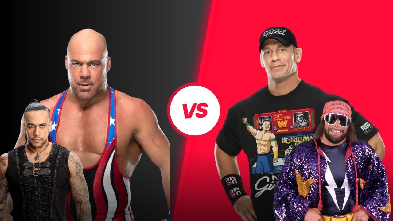 Team John Cena VS Team Kurt Angle | Dumdaar Dangal | Phase 3 | WWE 2K24 ...