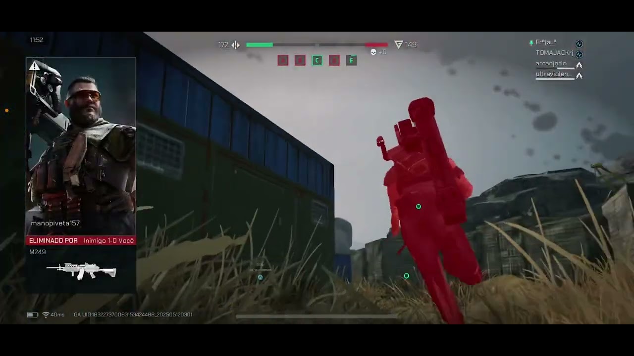 Jogamos bem mas infelizmente Essa deu red Delta force - YouTube