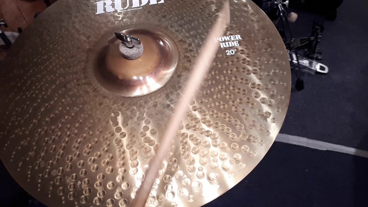 Paiste Rude 20" Power ride cymbal. - YouTube