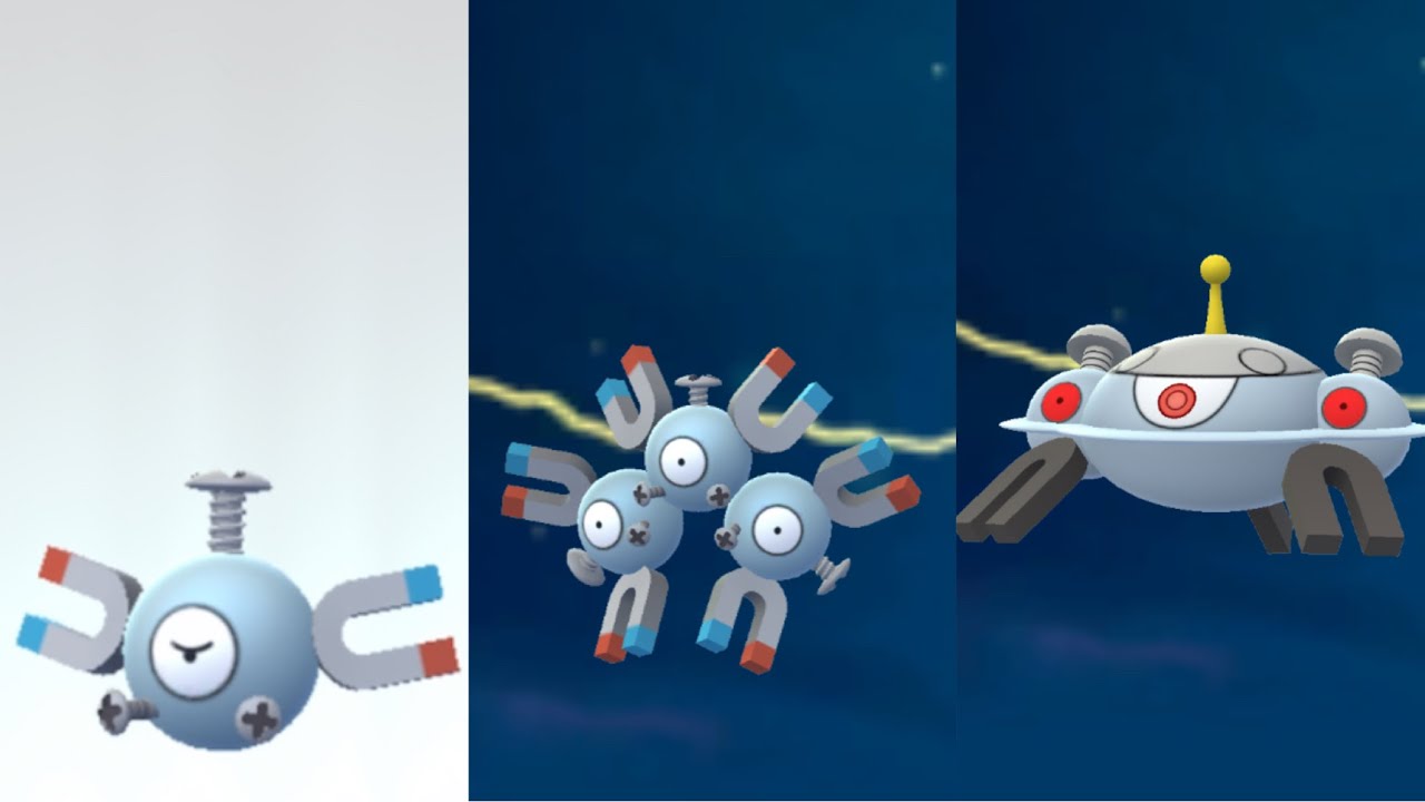 Pokemon GO Magnemite, Magneton & Magnezone (iPhone 12 Pro Max) Pokémon ...