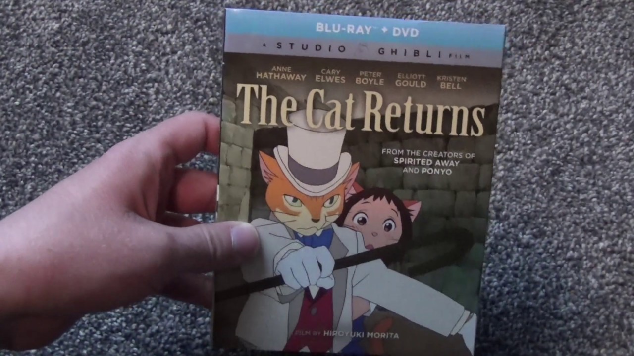 The Cat Returns Studio Ghibli Blu-Ray + DVD Unboxing - YouTube