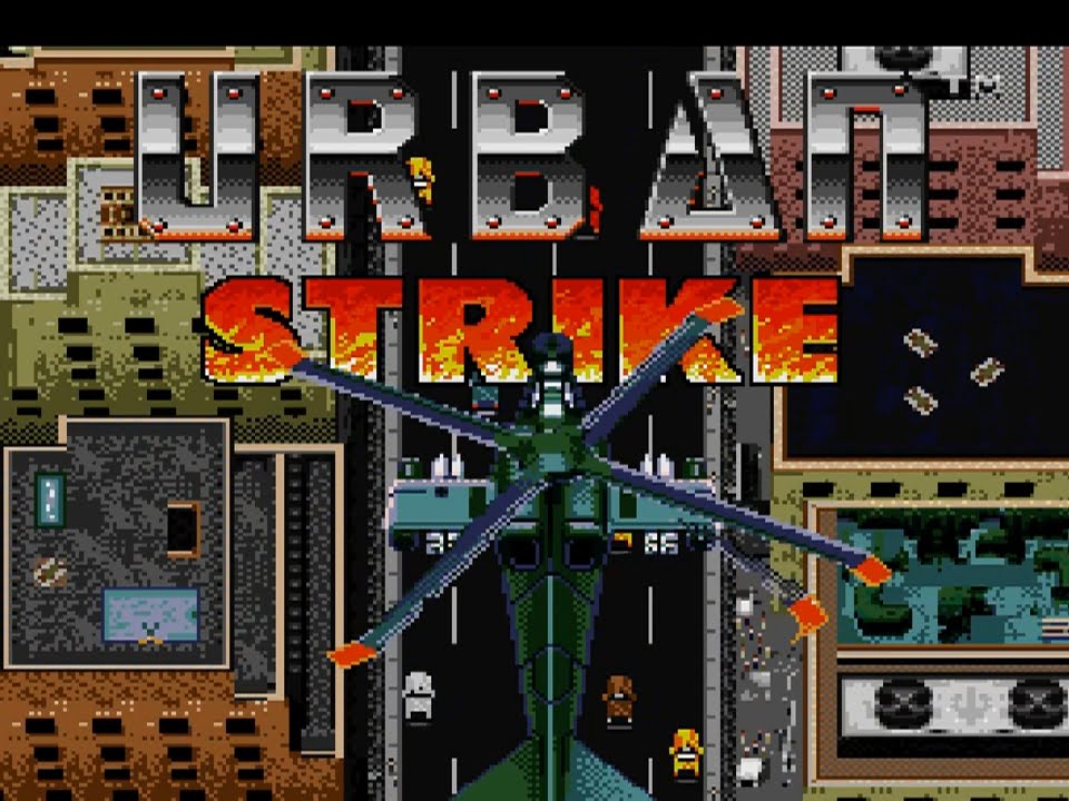 SNES Urban Strike - YouTube