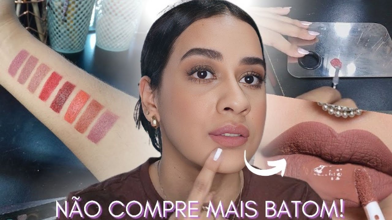 COMO MUDAR A COR DO BATOM | COLORIMETRIA - YouTube