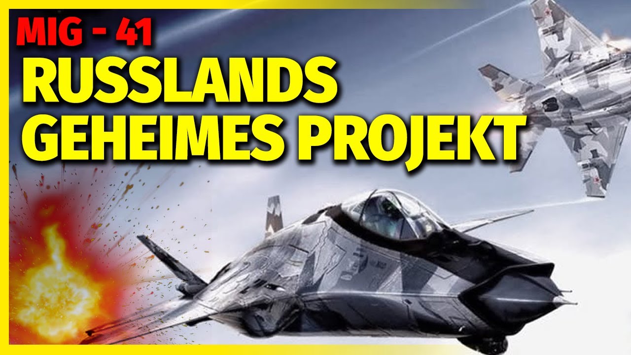 Russland präsentiert die MiG-41: Die Fast-Mach-5-Maschine, die niemand ...