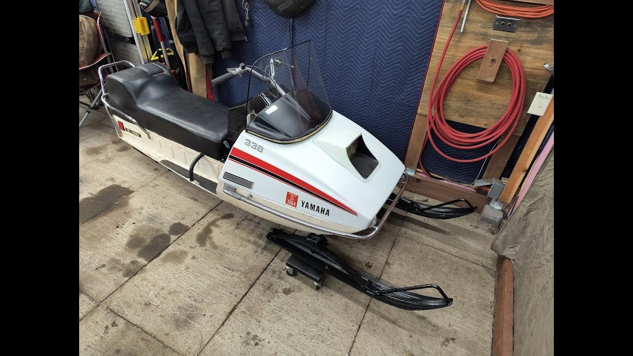 1973 Yamaha SL338D First Start In 30 Years And Ride - YouTube