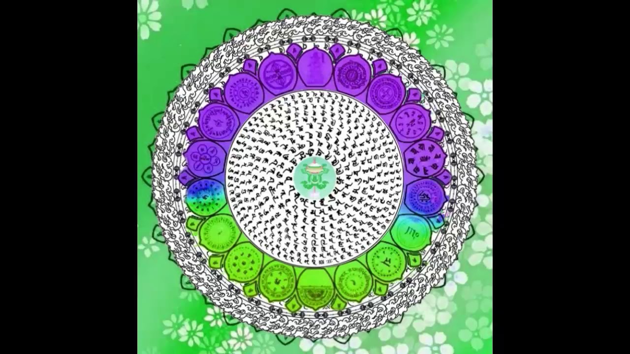 Mahamayuri Vidyarajni Mantra ☆ 佛母大孔雀明王心咒 ( 02 ) - YouTube