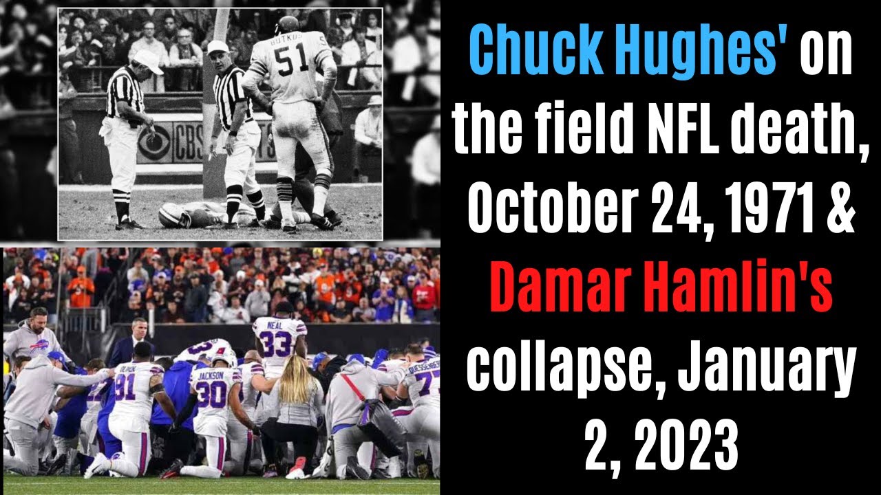 NFL Ritual | Chuck Hughes on the field passing & Damar Hamlin's MNF ...