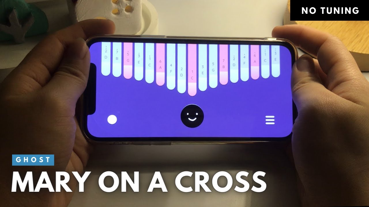 Ghost - Mary On A Cross Kalimba App Cover With Tabs (Keylimba) - YouTube