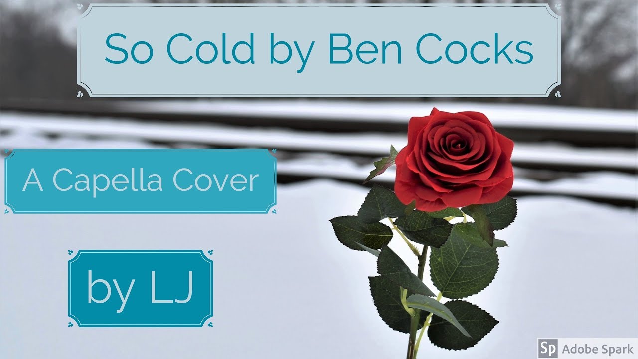 So Cold (Ben Cocks) A Capella Cover by LJ - YouTube