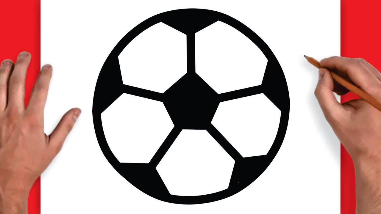 HOW TO DRAW SOCCER BALL | DRAWING STEP BY STEP - YouTube