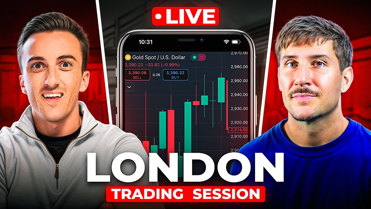 LIVE Gold Day Trading | Ft Daniel Holmes Trades! - YouTube
