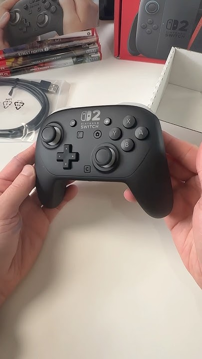 Unboxing the Switch 2 Pro Controller - YouTube