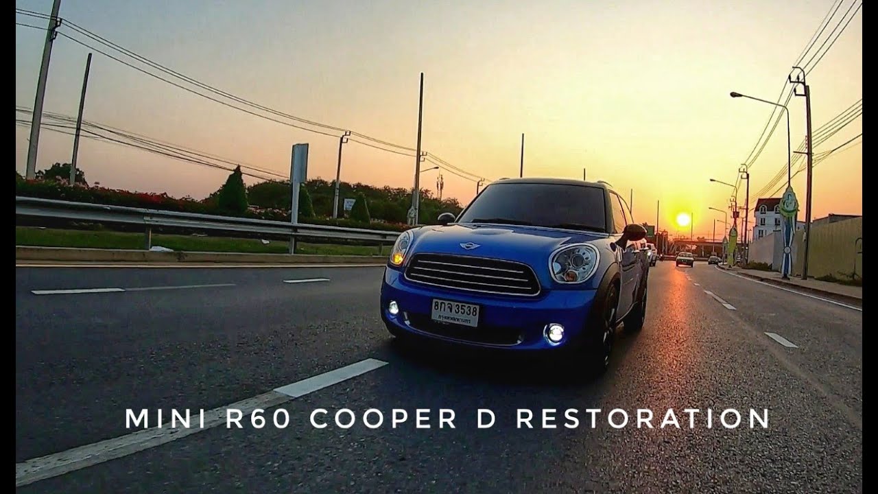 MINI COOPER D R60 N47 overhaul engine - YouTube