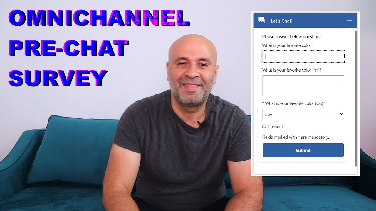 Omnichannel Pre-chat Surveys | #PowerPlatformTV 028 - YouTube