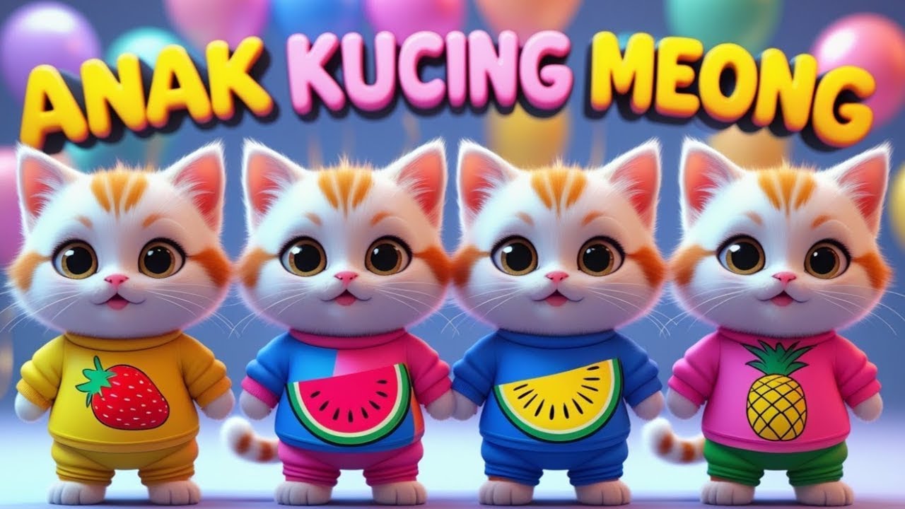 ANAK KUCING MEONG MEONG | TEK KOTEK ANAK AYAM | ANAK AYAM PIYIK PIYIK | KUKURUYUK | ADE KIDS ...
