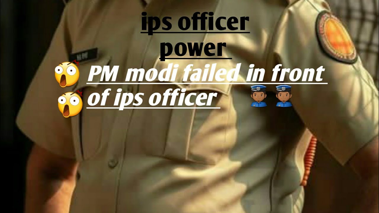 #ips PM modi👴 ke samne ips officer ka power😈#ias #shorts #viral - YouTube