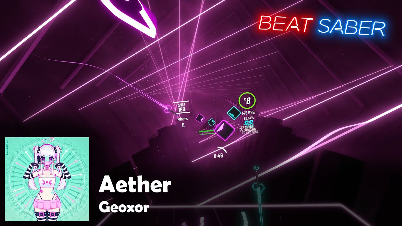 Beat Saber | Aether - Geoxor [FC] [SS] - YouTube