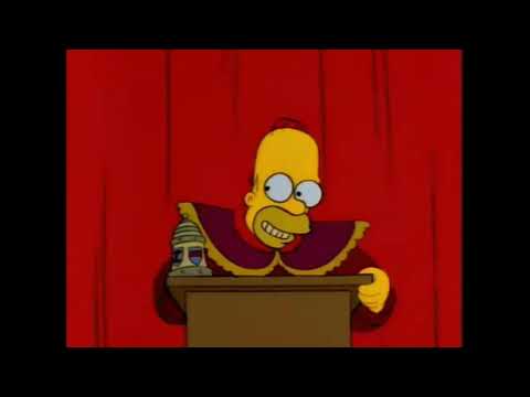 Mis fieles y leales Magios - Los Simpsons - YouTube